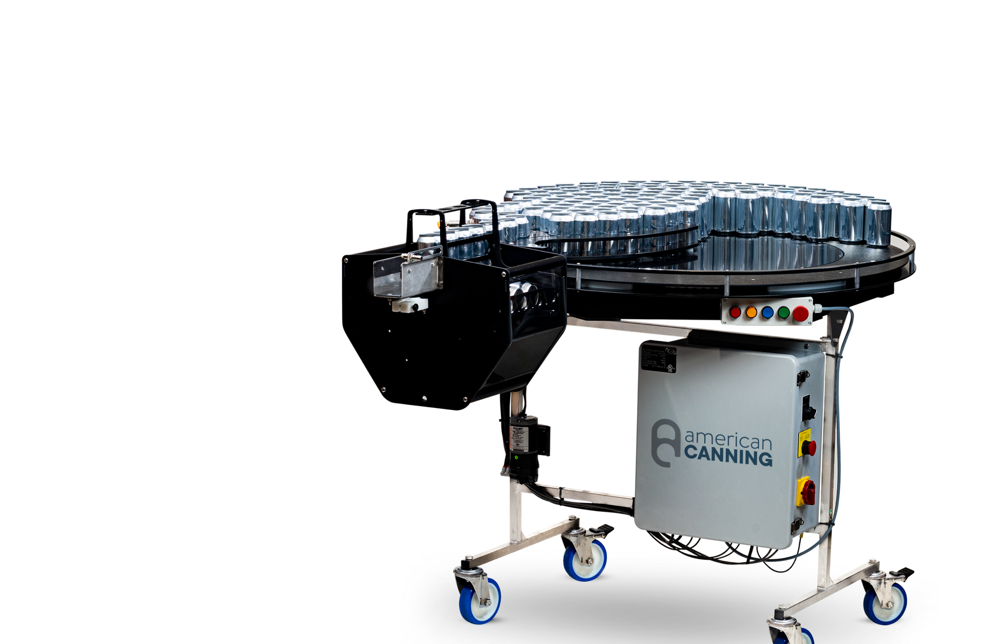 Rotary Infeed Table - Slow Speed Canning Machines - American Canning ...